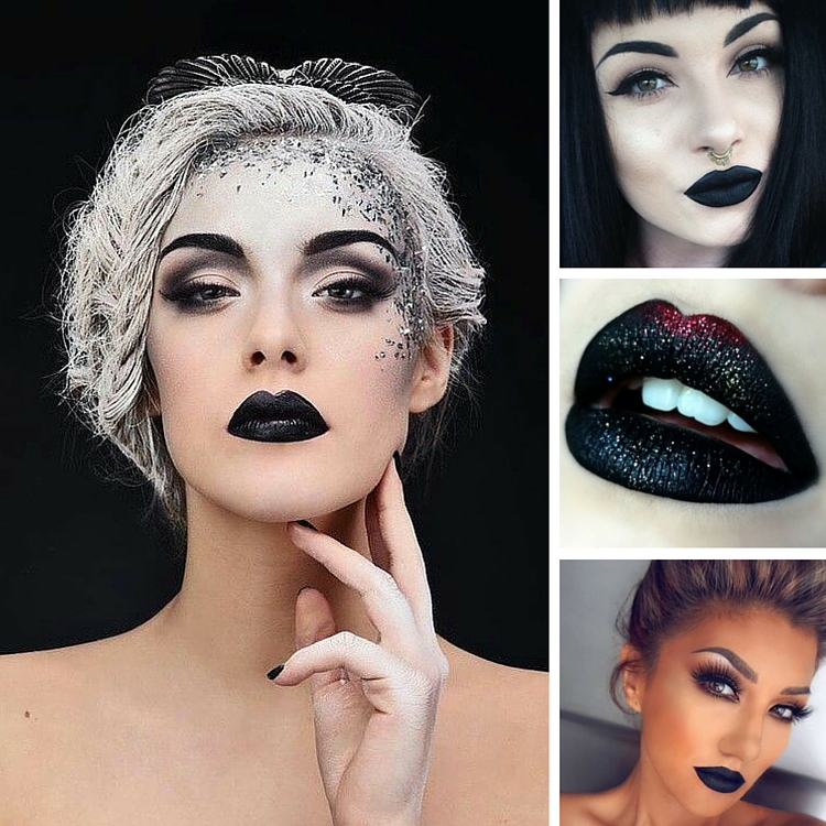 Dicas para apostar no uso do batom preto – Mais Bonita Blog