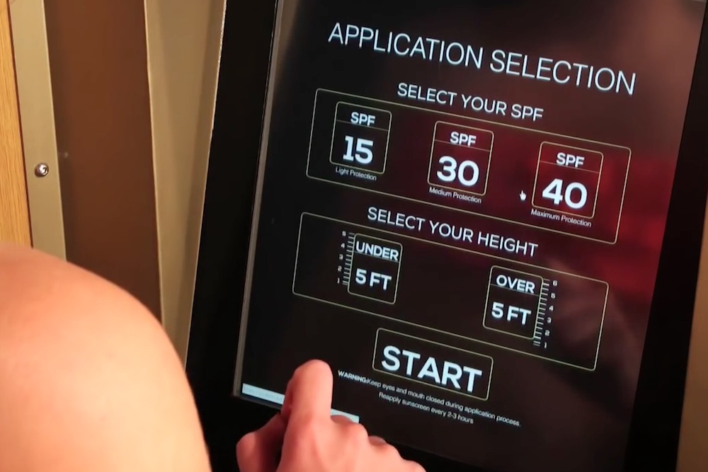 SnappyScreen é a cabine tecnológica que te deixa protegida do sol ...